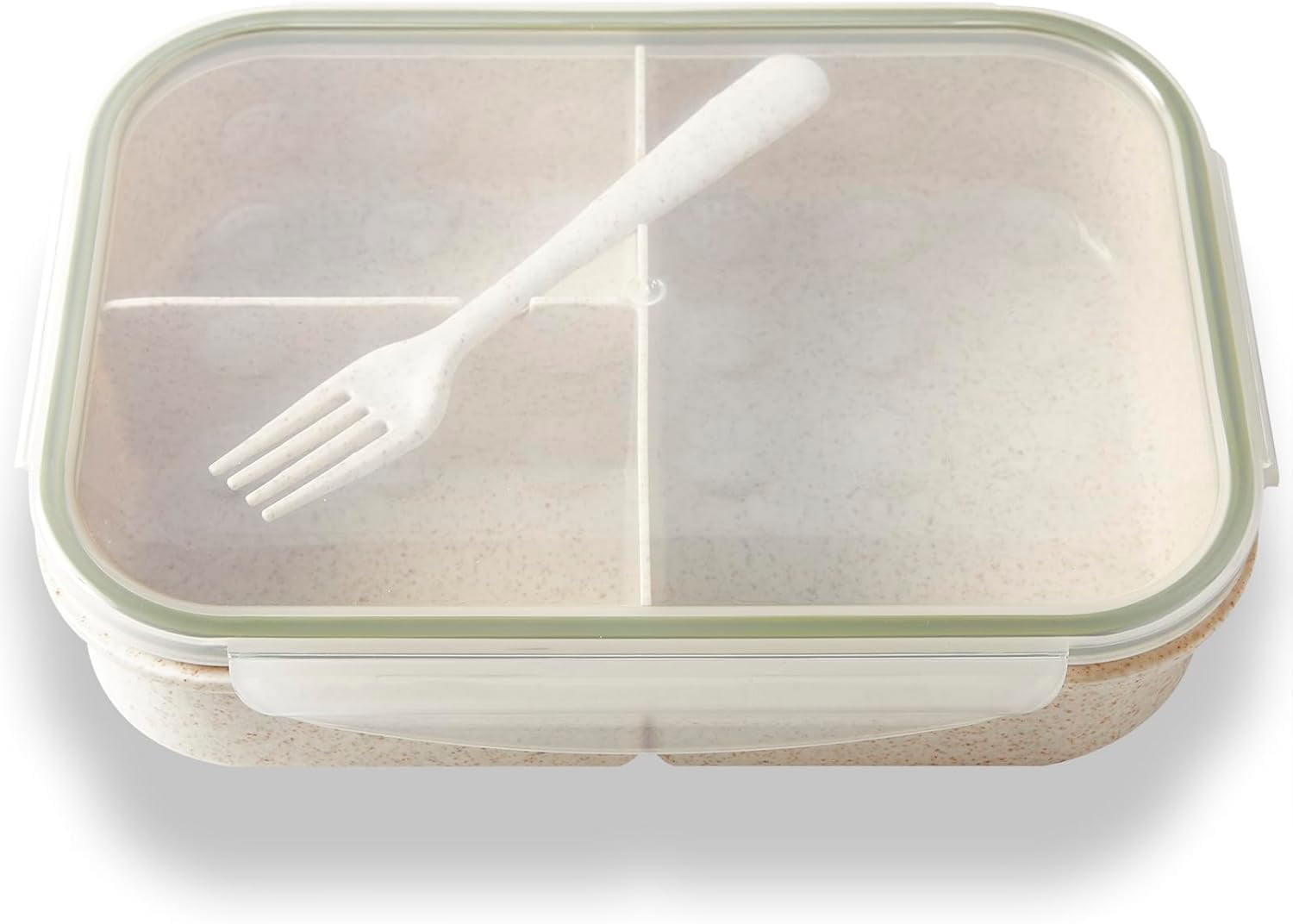 Bento Box Natural Wheat Fiber Material,Ideal Leak-Proof Bento Box ...