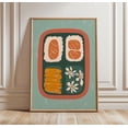 Bento Box Poster Japanese Food Wall Art Kitchen Minimal Sushi Decor ...