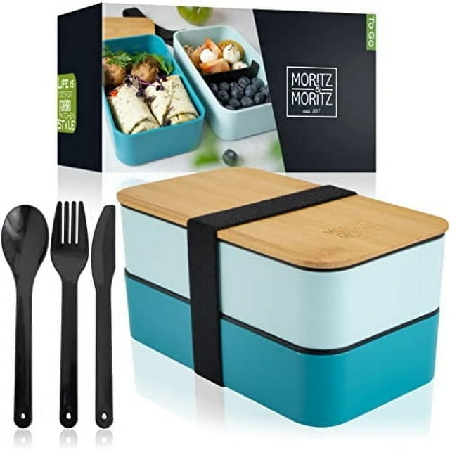 Bento Box for Adults with Compartments, Leakproof & Stackable Lunch ...