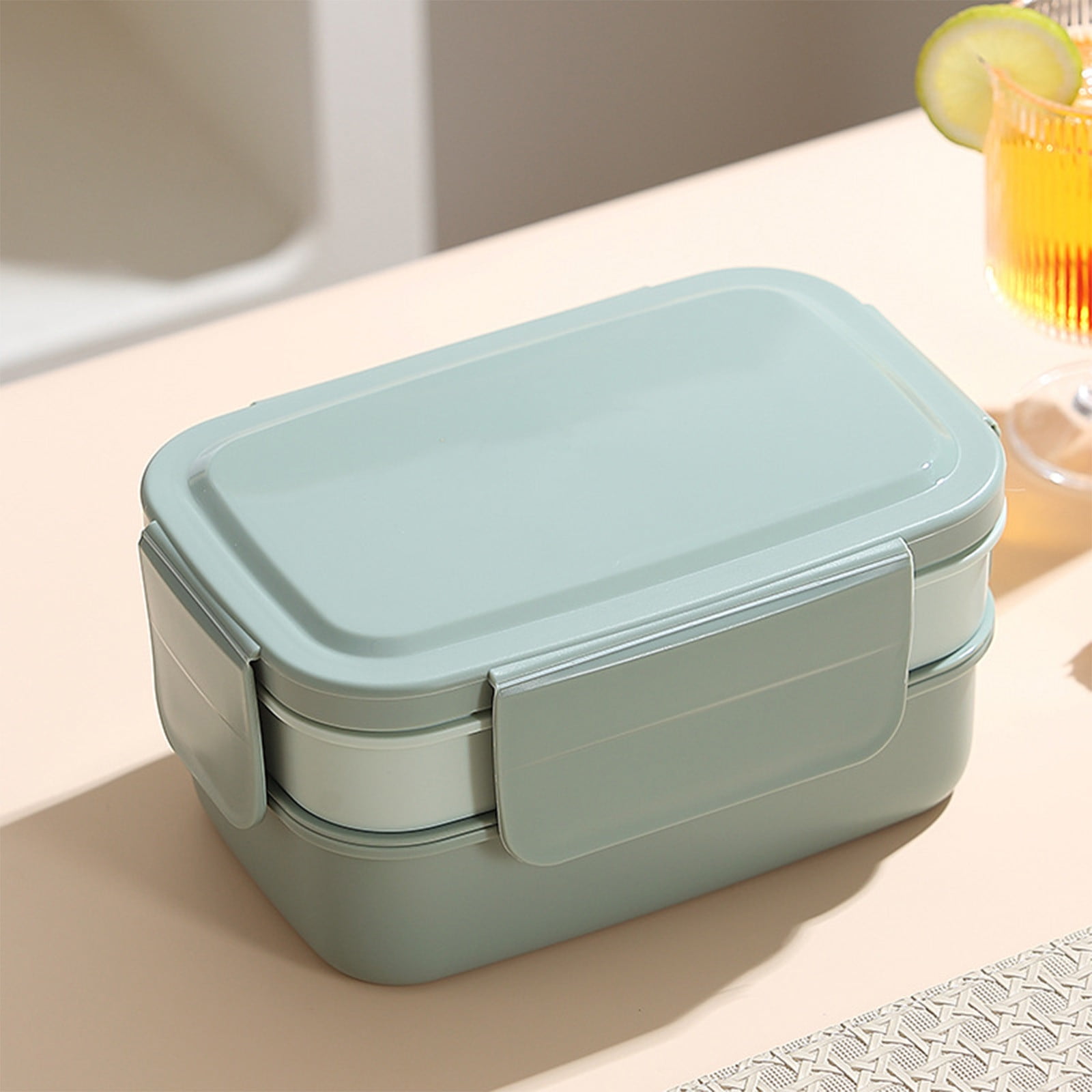 Bento Lunch Box 1500ml | Leak Proof Food Grade Plastic Meal Prep ...