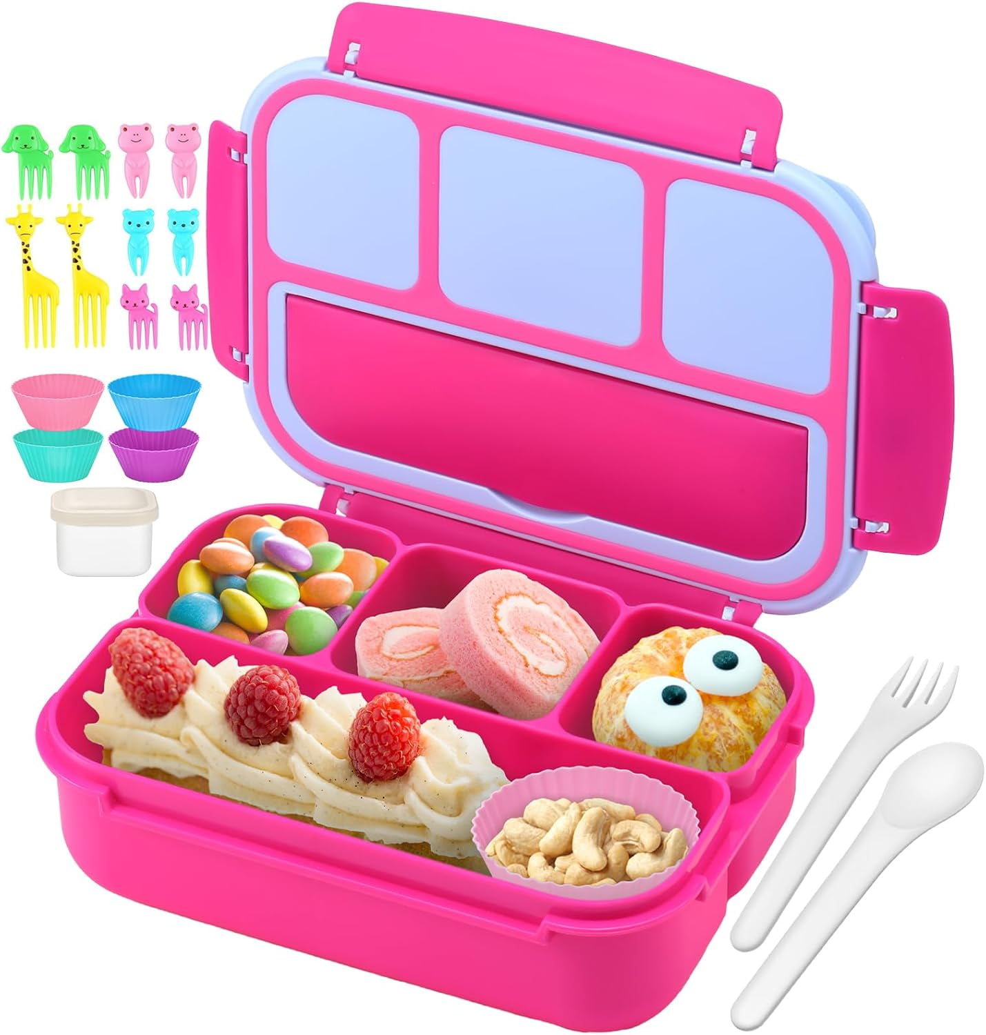 Bento Lunch Box for Kids Girls Boys, Toddler Kids Lunch Boxes for ...