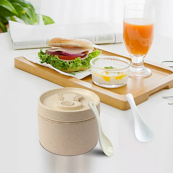 Bento Lunch Box Set for Adults | Leakproof, Microwave & Dishwasher Safe ...