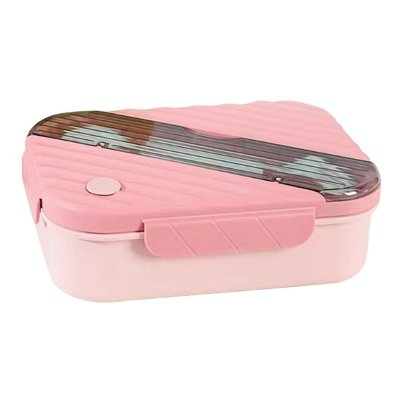 Bento Lunch Boxes, Stainless Steel Lunch Box, Double-Layer Lunch Box ...