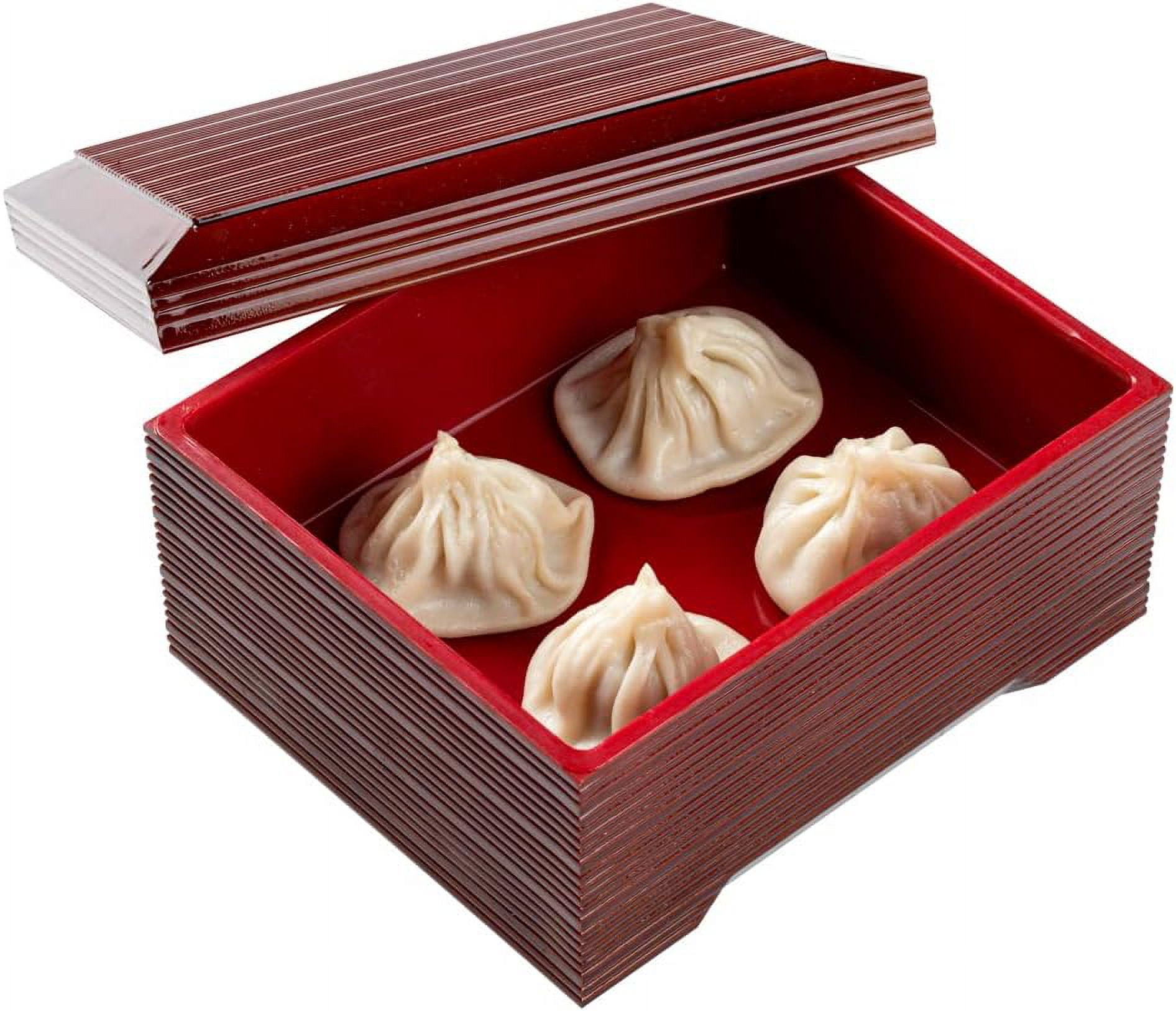 Bento Tek 27 Ounce Small Bento Box 1 Greaseproof Authentic Bento Box ...