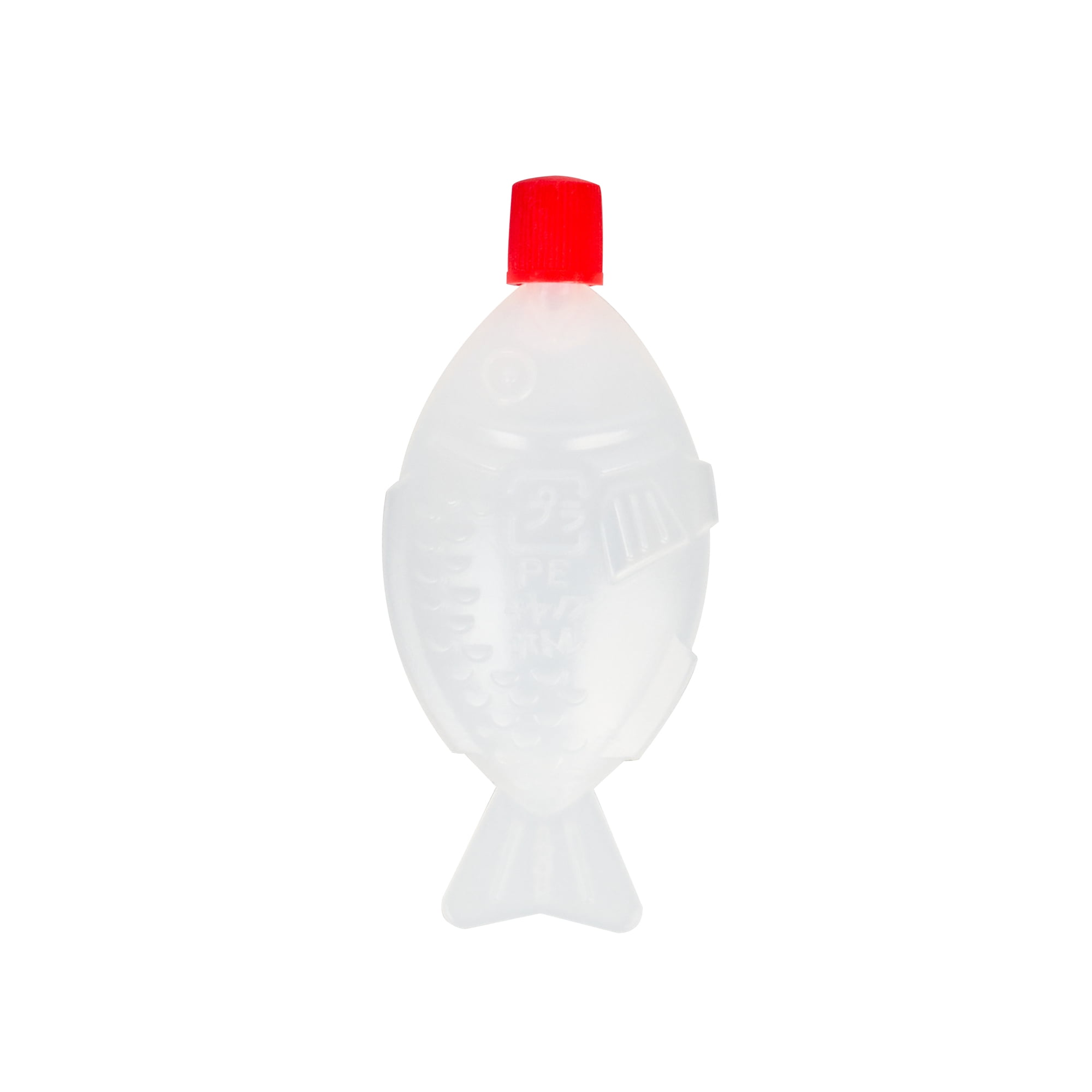 Bento Tek 8 mL Translucent Plastic Fish Soy Sauce Bottle - with Red Cap ...