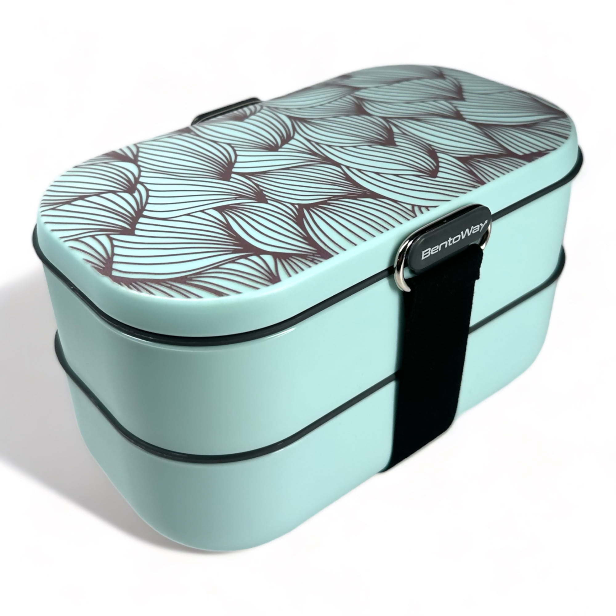 BentoWay Stackable - Leak-Proof, Adult Bento Box, All-in-one Stackable ...