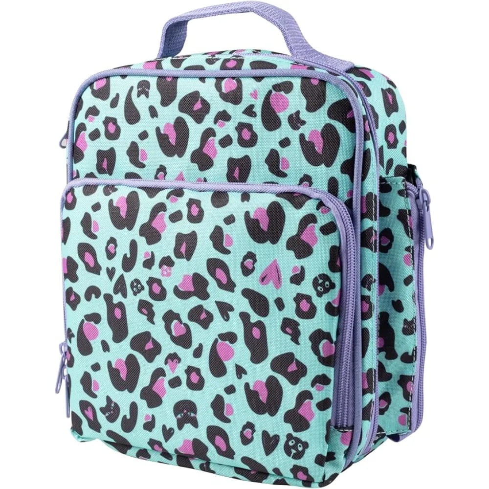 Bentology Insulated Lunch Box w Snack Pocket & Water Bottle Holder ...