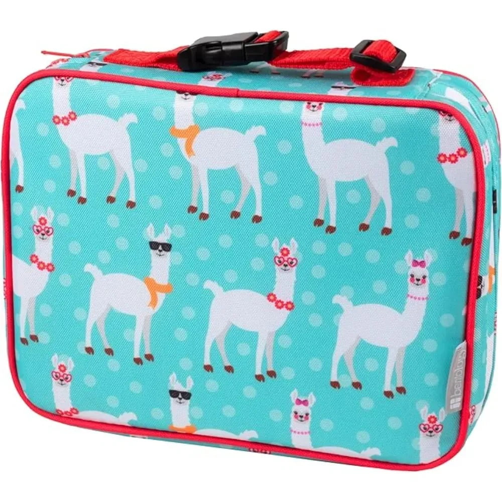 Bentology Lunch Box - Insulated, Durable Llama Lunch Box Tote Bag Fits ...