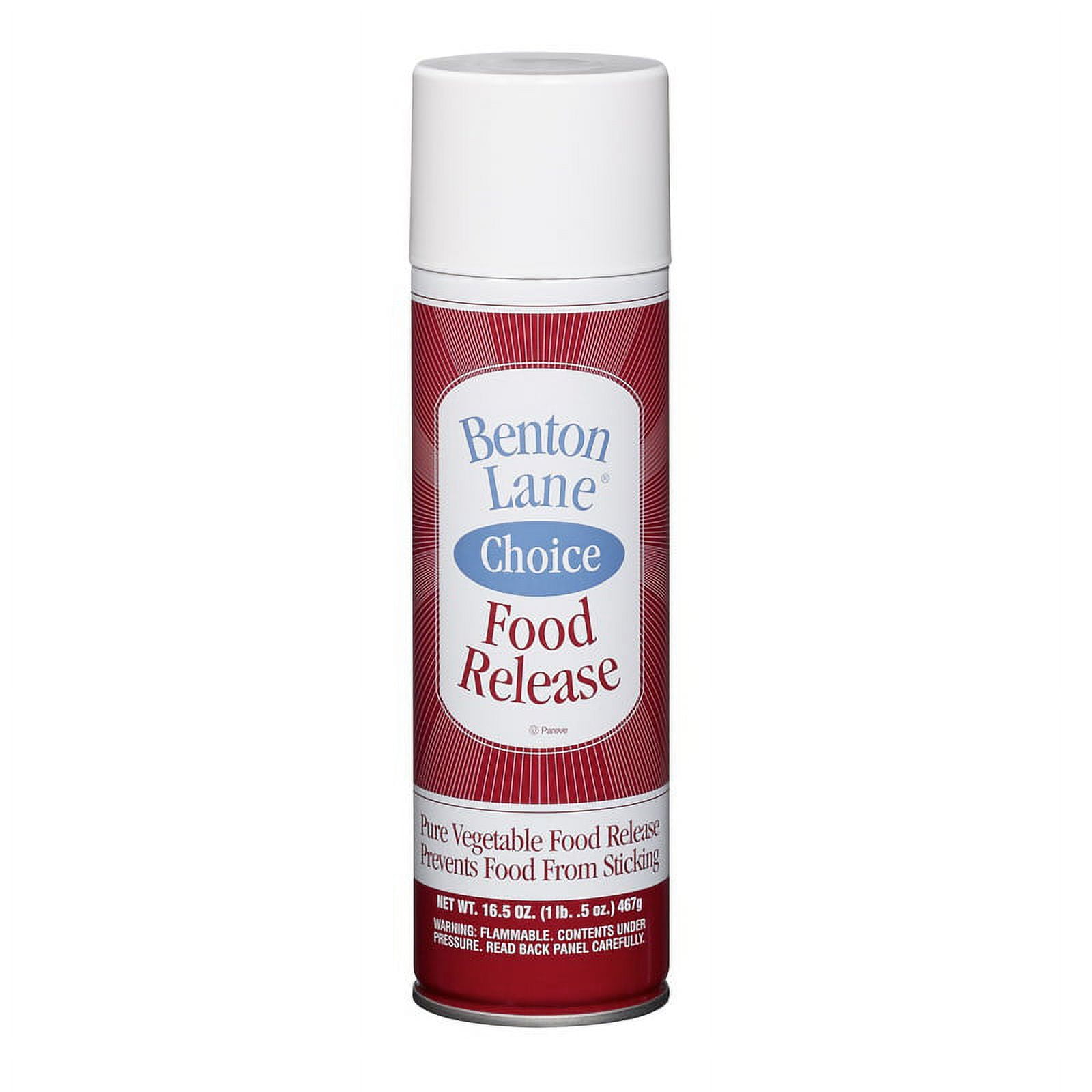 Benton Lane Choice Water Base Pan Spray Aerosol, 16.5 oz - Case of 6 ...