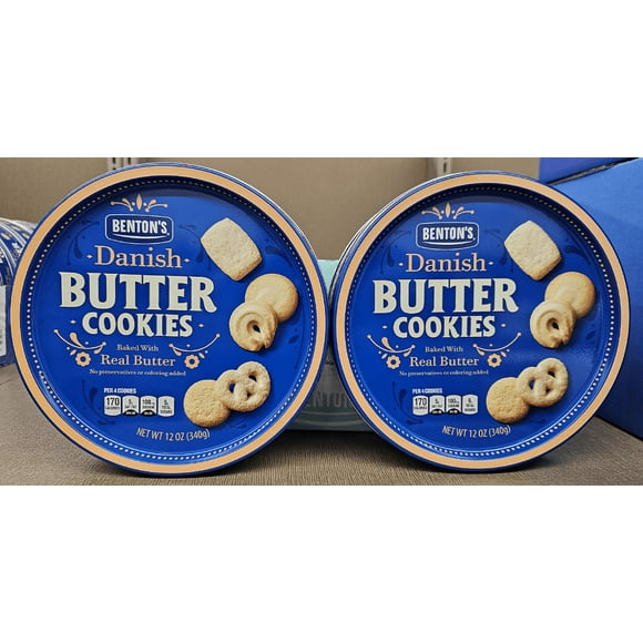 Danish Butter Cookies Blue Tin