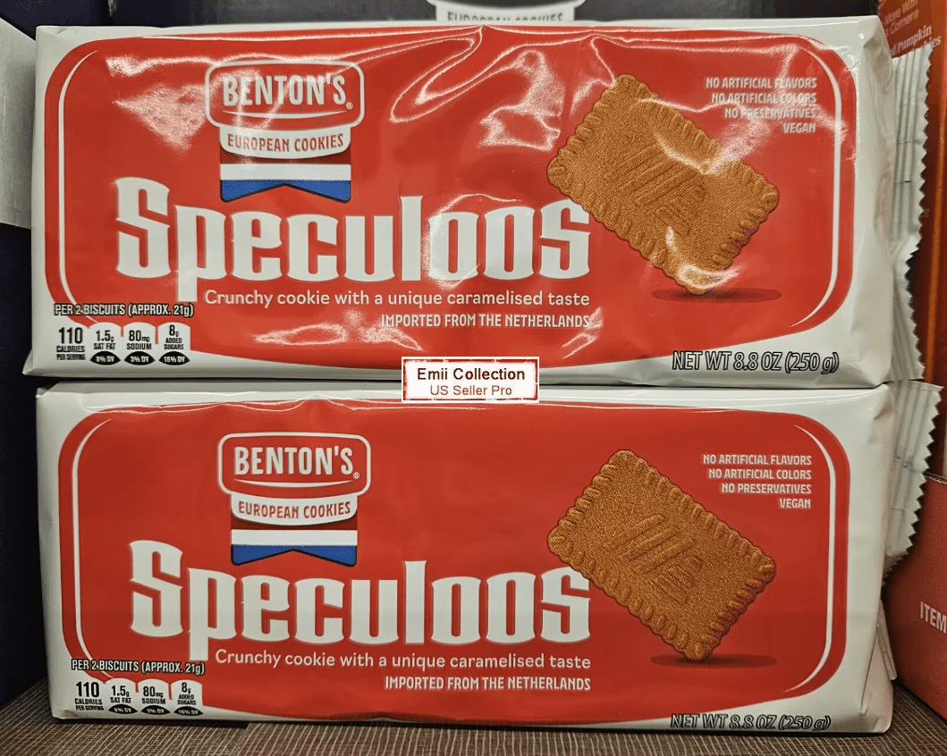 Benton’s European Cookies Speculoos 8.8oz 250g (2 Bags) - Walmart.com