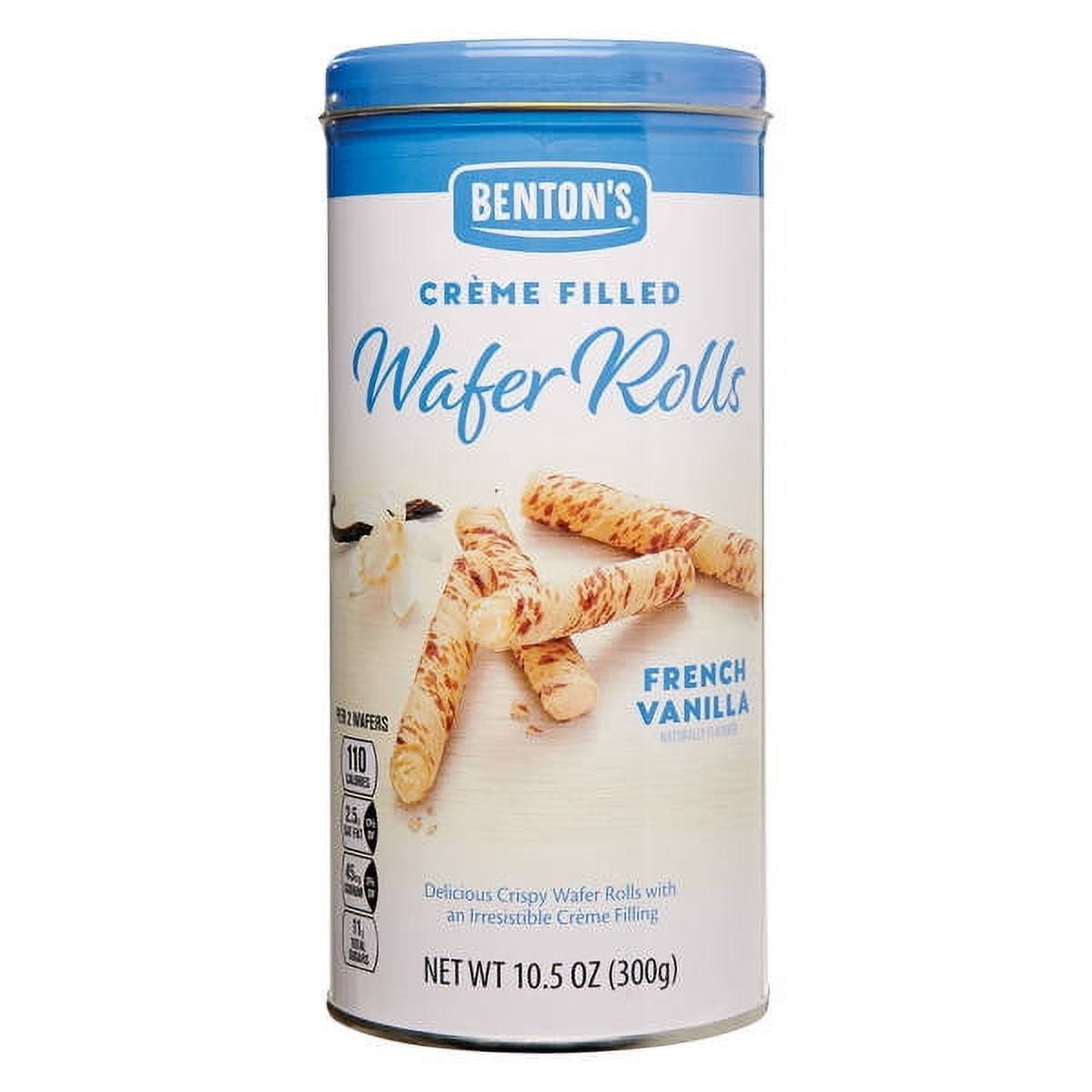 Benton's French Vanilla Wafer Rolls, 10.5 oz 10.5 oz - Walmart.com