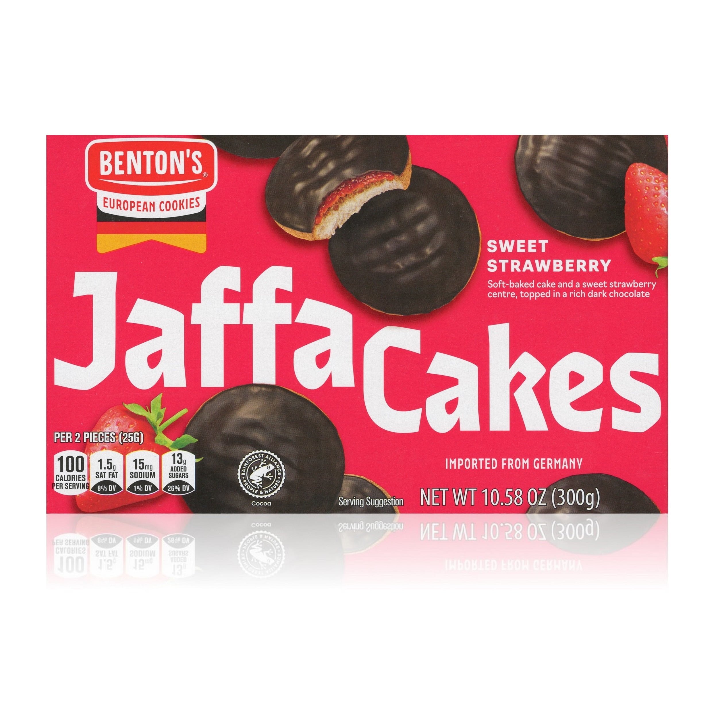 Benton’s Jaffa Cakes, (1 Box) (Sweet Strawberry) - Walmart.com