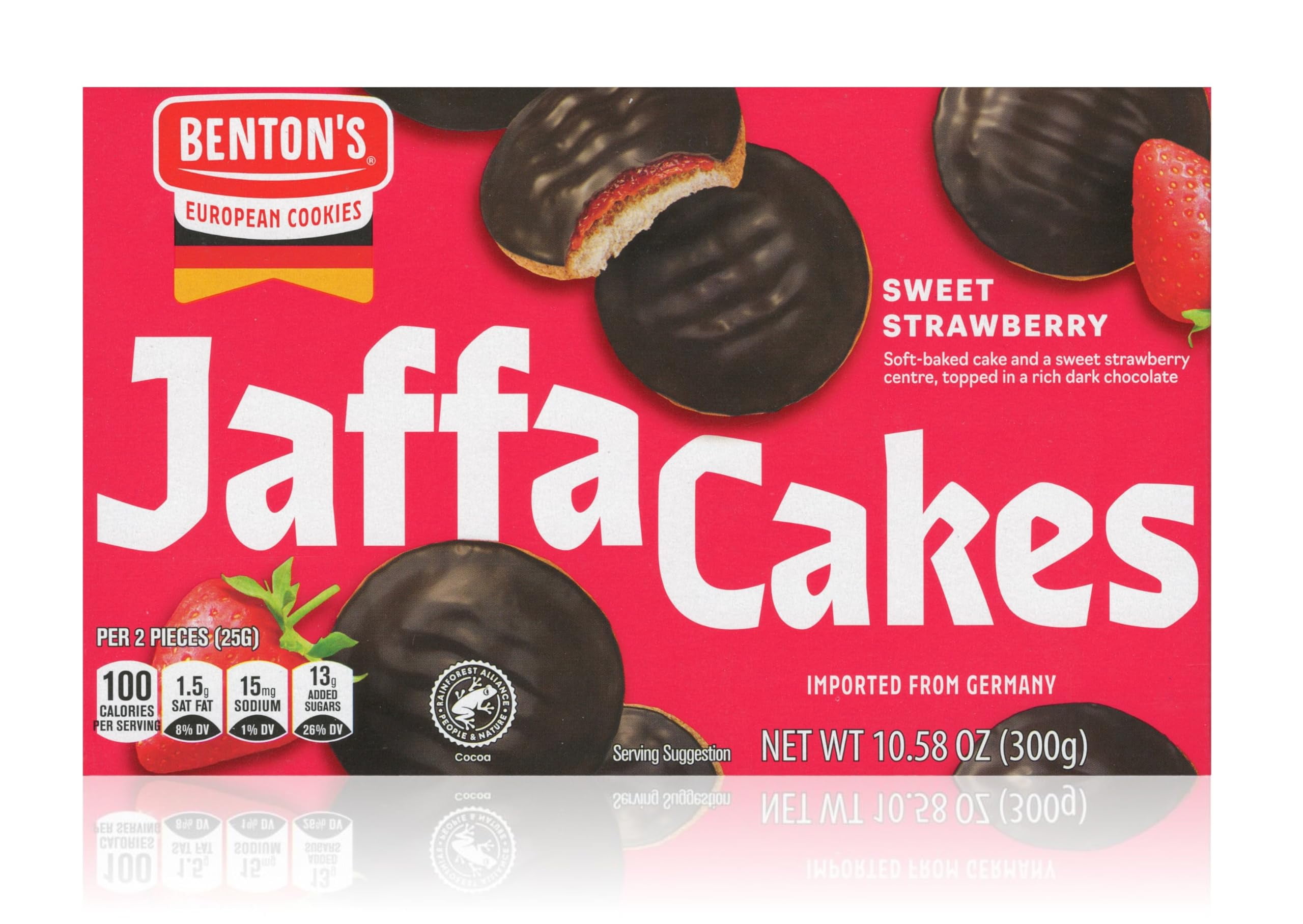 Benton’s Jaffa Cakes (1 TGF4 Box, Sweet Strawberry) - Walmart.com