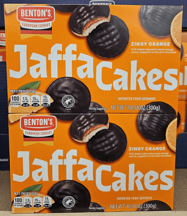 Benton’s Jaffa Cakes Sweet Orange 10.58oz 300g (2 Boxes) - Walmart.com