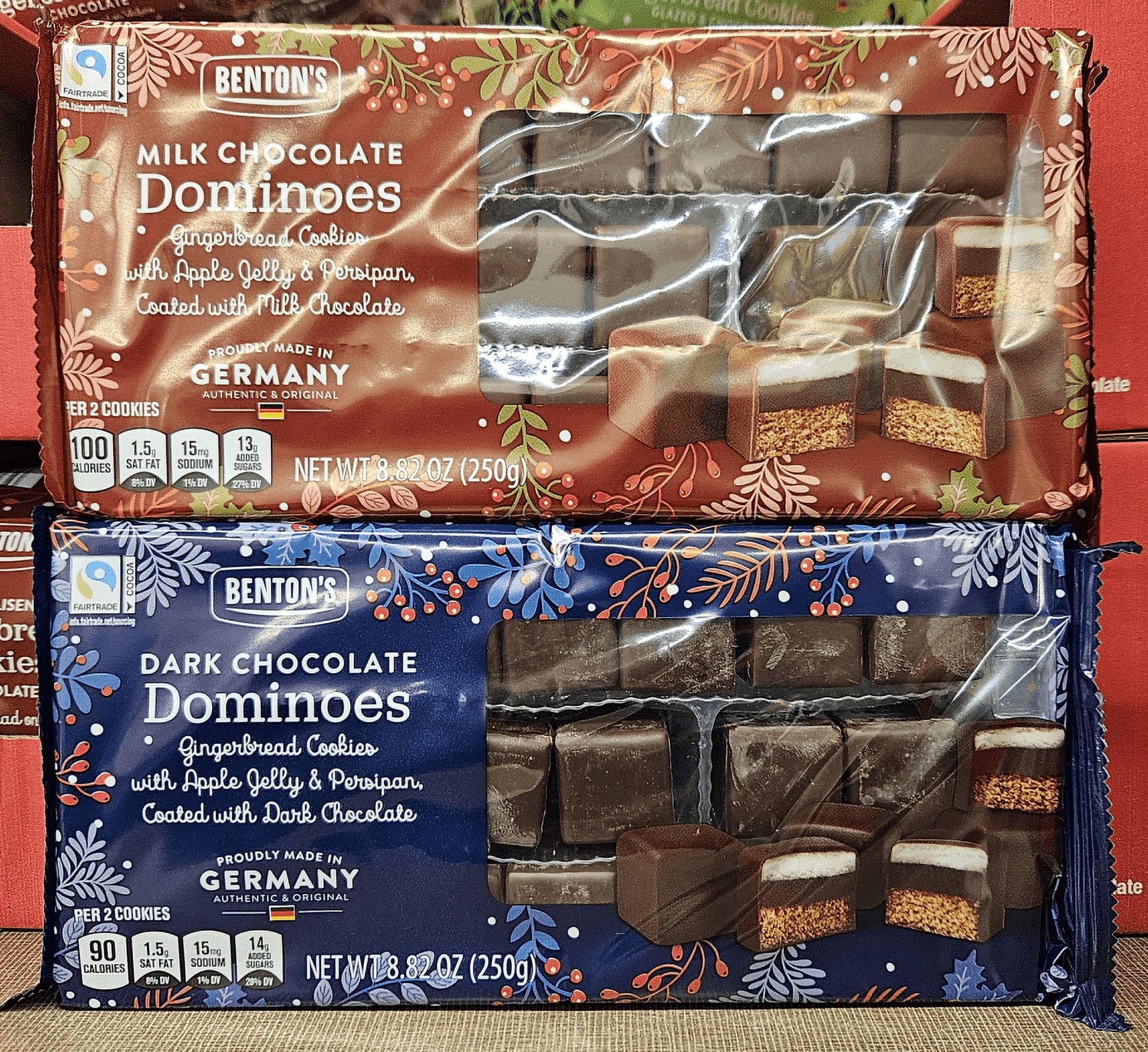 Benton’s Milk & Dark Chocolate Dominoes 8.82oz 250g (2 Bags) - Walmart.com