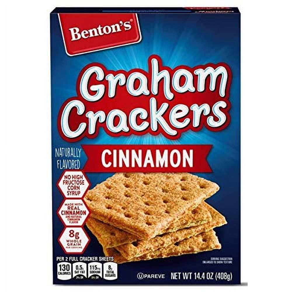 Benton's Naturally Flavored Cinnamon MZF22 Graham Crackers - 1 Box (14.4 oz) - Walmart.com
