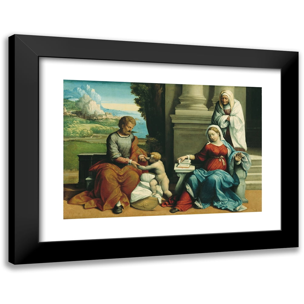 Benvenuto Tisi 14x11 Black Modern Framed Museum Art Print Titled - Holy ...