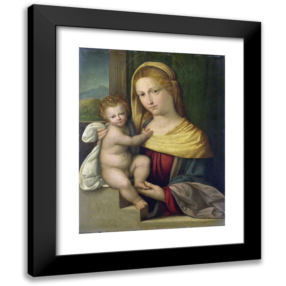 Benvenuto Tisi 15x18 Black Modern Framed Museum Art Print Titled ...