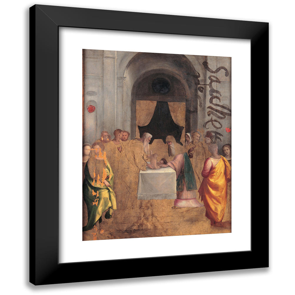 Benvenuto Tisi 15x18 Black Modern Framed Museum Art Print Titled ...