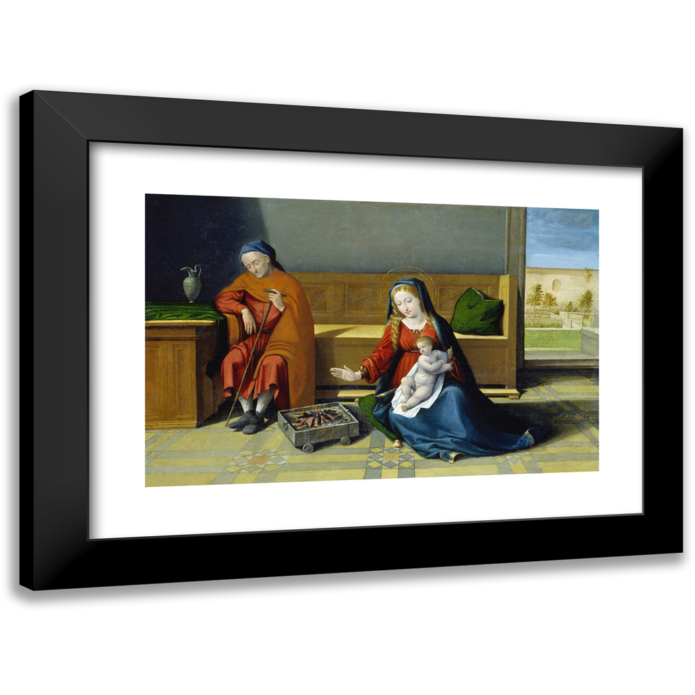Benvenuto Tisi 24x17 Black Modern Framed Museum Art Print Titled - The ...