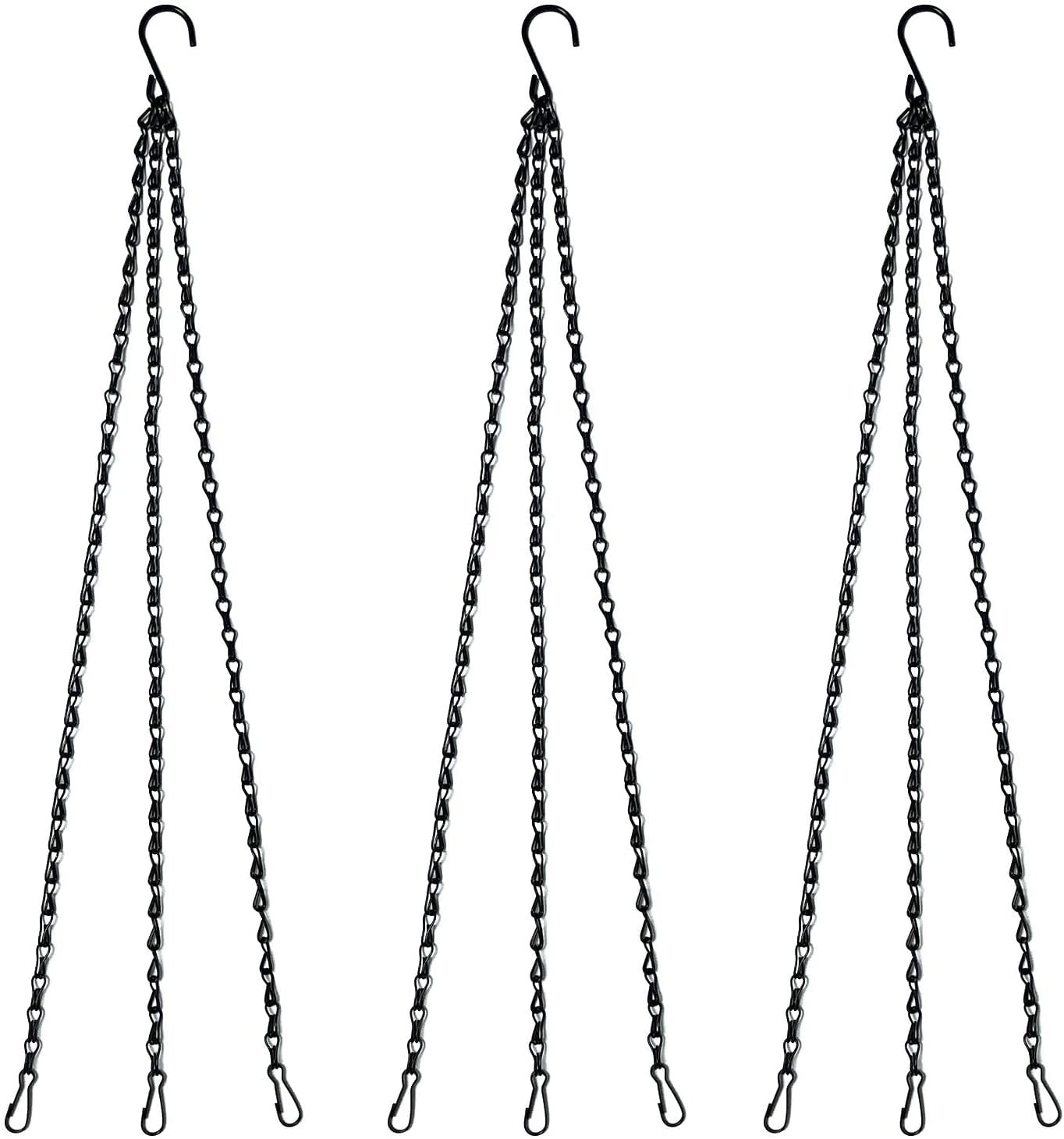 Benvo 24 inch Long Hanging Chains for Plants, Bird Feeders, Lanterns ...