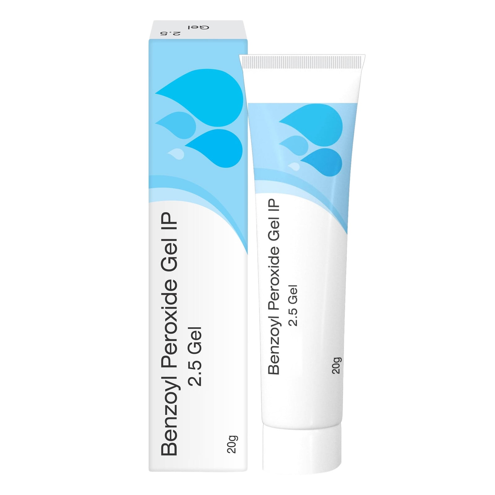 Benxop Benzoyl Peroxide 2.5% Gel for Pimples, Gentle Acne Treatment ...