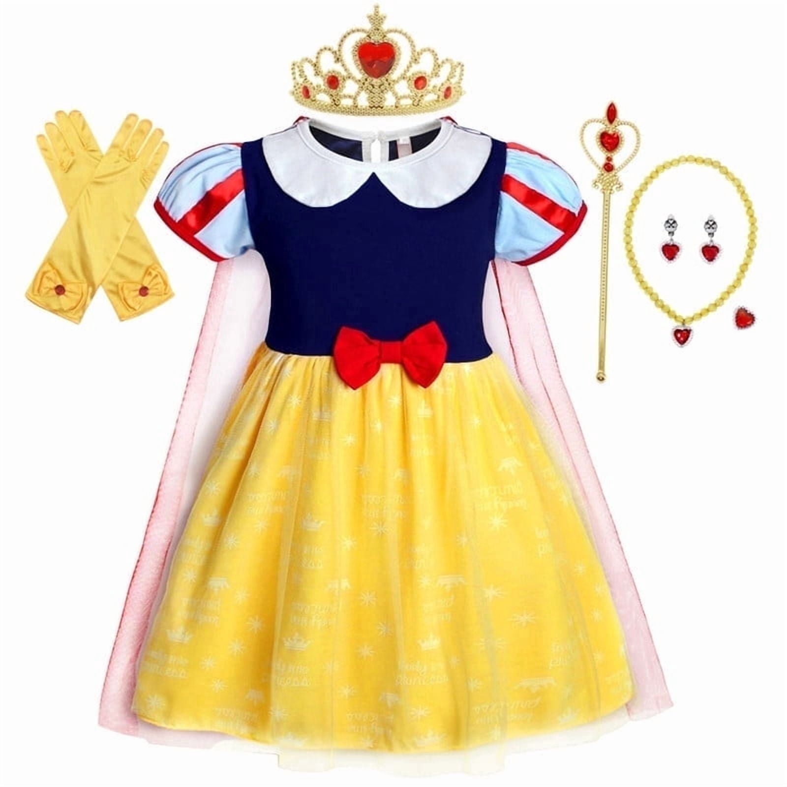 Benylion Princess Dress Up Baby & Toddler Halloween Costume for 3-4 ...