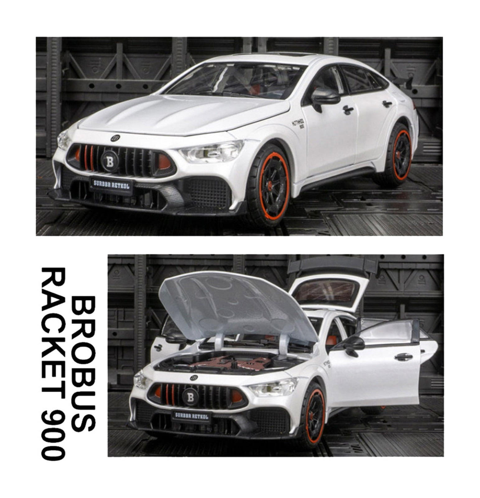 Benz Amg Gt63 Tuning Edition Brabus Rocket Gt900 Miniautos - Walmart.com