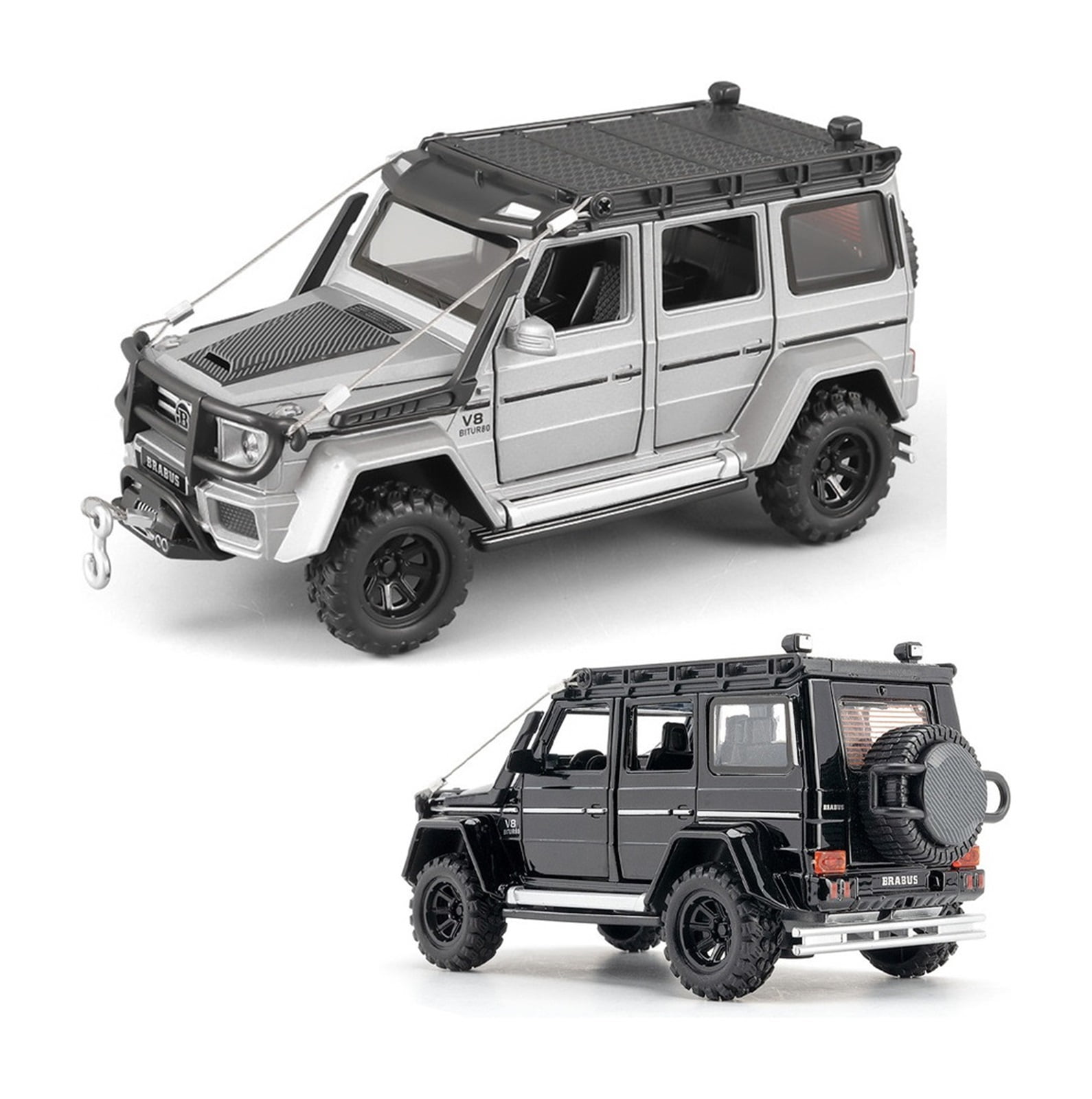 Benz G550 Modified Brabus Explorer Miniautos Metal 1/32 - Walmart.com