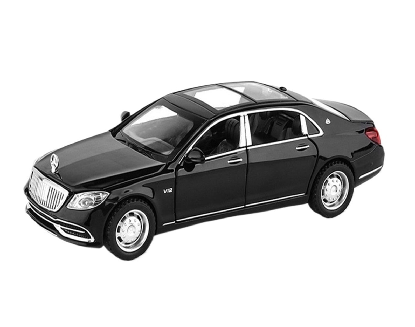 Benz Maybach S650 Miniature Metal Car With Lights And Sound - Walmart.com