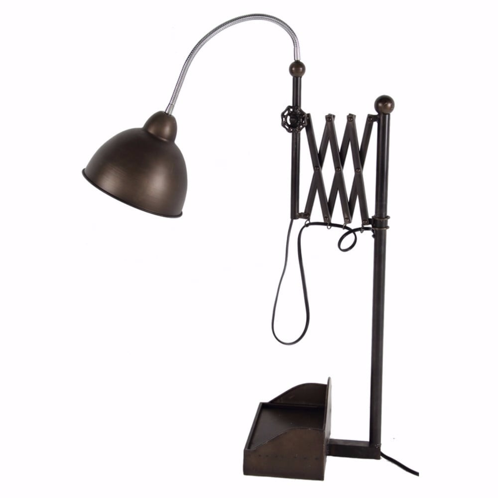 Benzara Antique Functional Arris Extension Table Lamp - Walmart.com