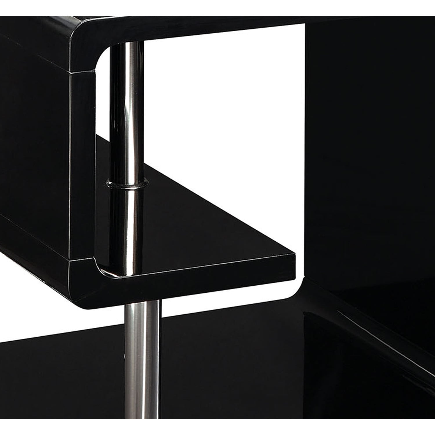 Benzara BM123100 Ninove Contemporary Style End Table, Black - Walmart.com