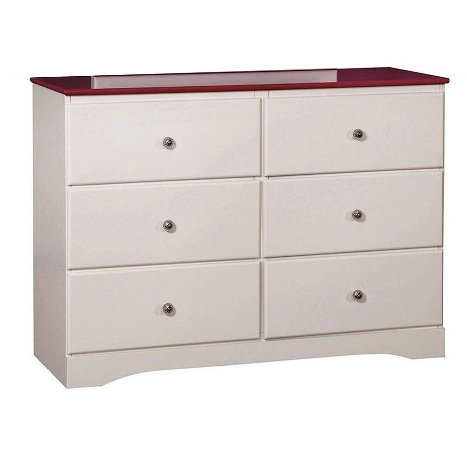 Benzara Decorous Wooden Dresser With Ample Storage Space, White And ...