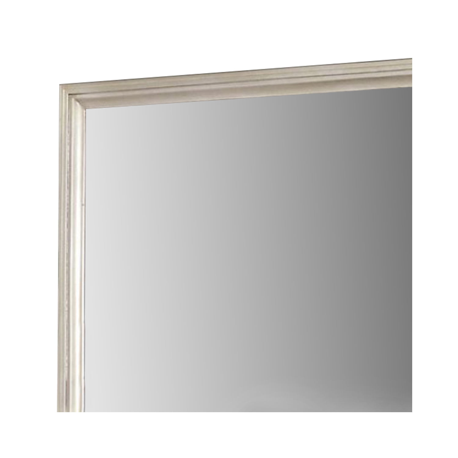 Benzara Golva Contemporary Style Mirror , Silver-Color:Silver - Walmart.com