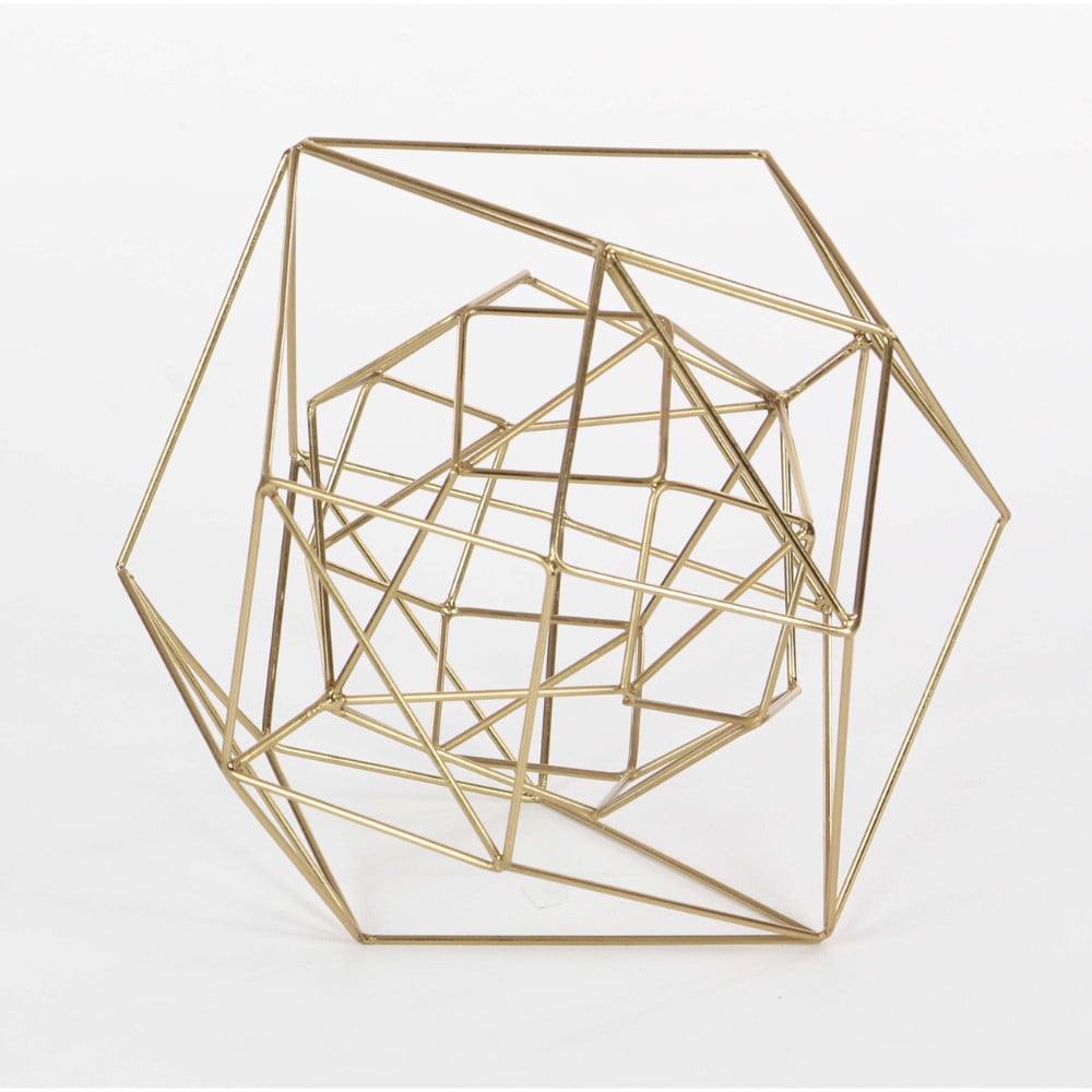 Gorgeous Gold Metal Wire Sphere, Small - Walmart.com