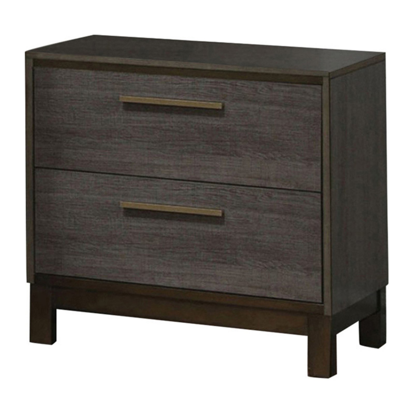 Benzara Manvel Contemporary Style Night Stand, Antique Gray - Walmart.com