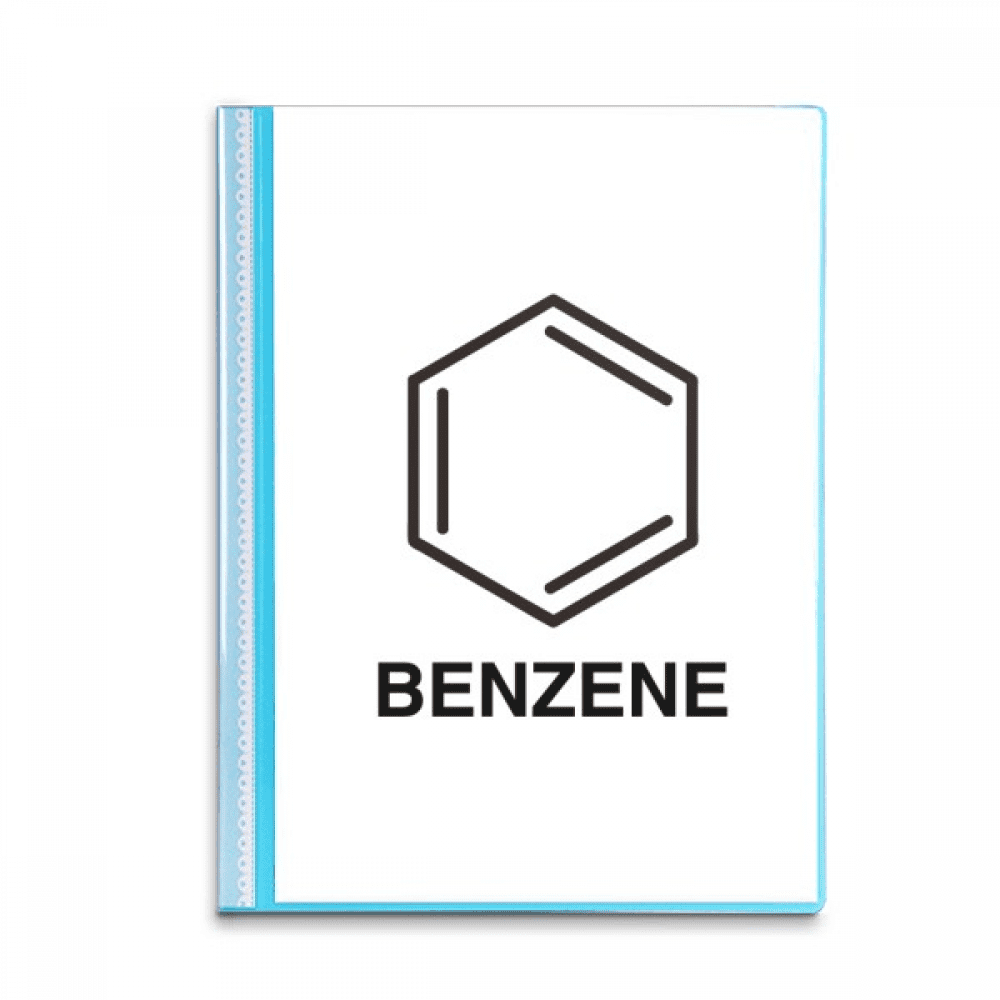 Benzene Molecular Structure Formula Substance Book Sheet Protectors ...