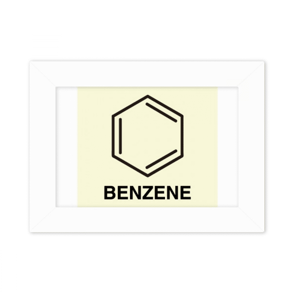 Benzene Molecular Structure Formula Substance Photo Mount Frame Picture ...