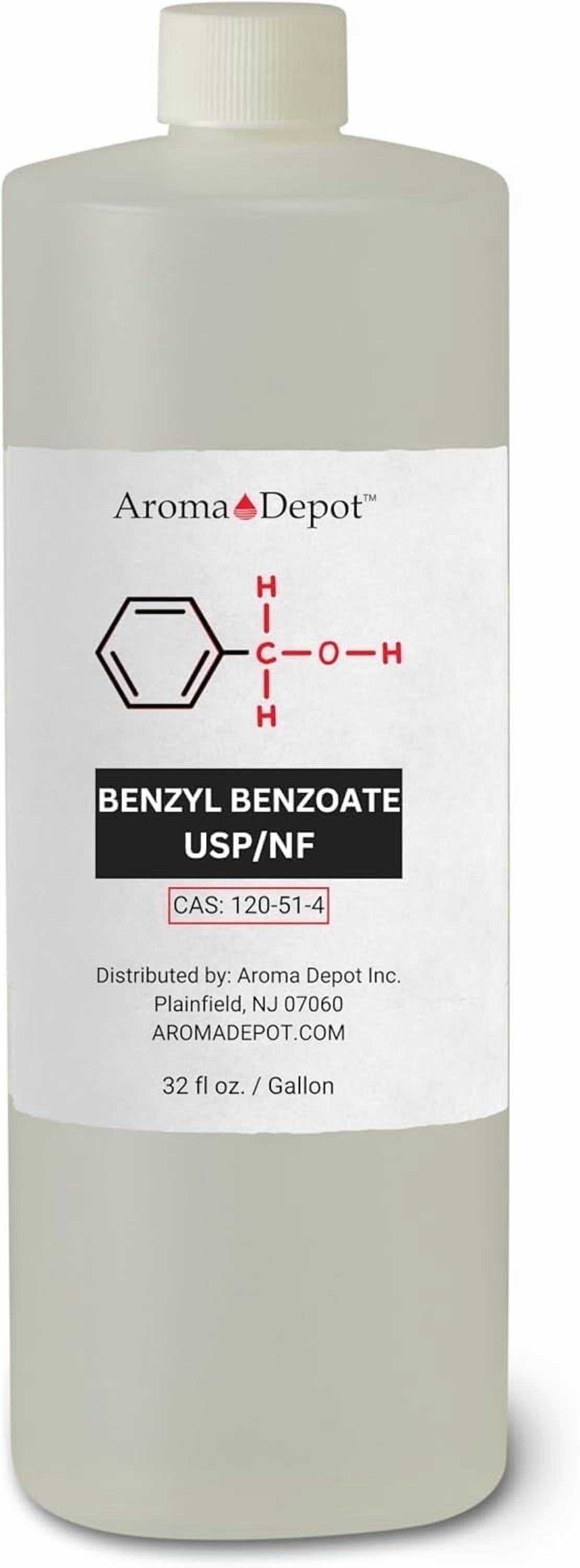 Aroma Depot Benzyl Benzoate USP Grade Liquid Chemical Solvent 32 fl oz ...