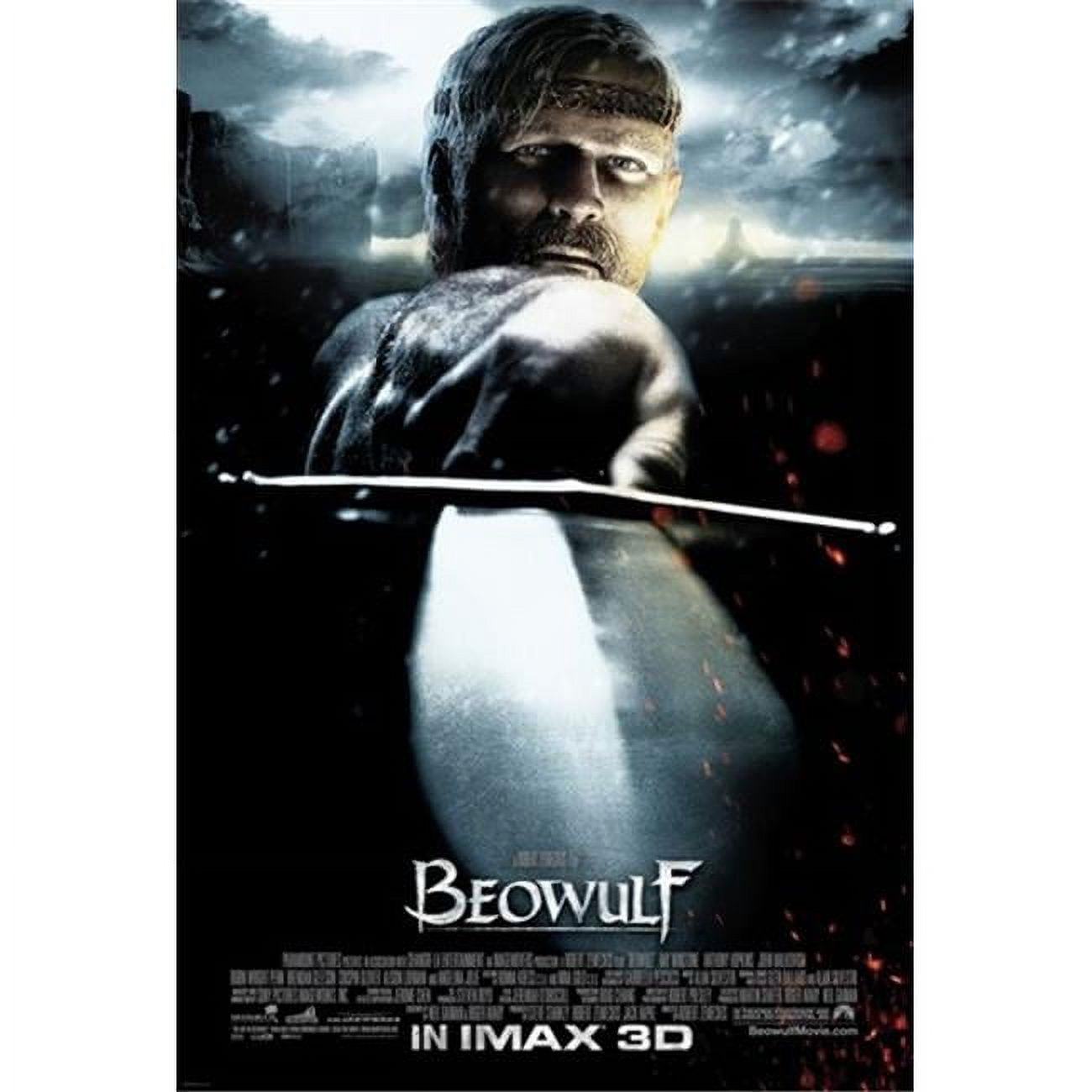 Beowulf Movie Poster - 11 x 17 in. - Walmart.com
