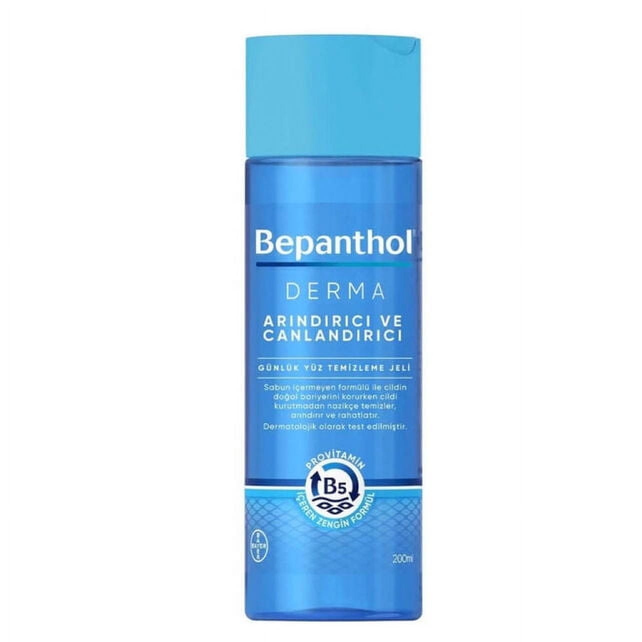 Bepanthol Derma Purification and Revitalizing Facial Cleaning Gel 200ml ...