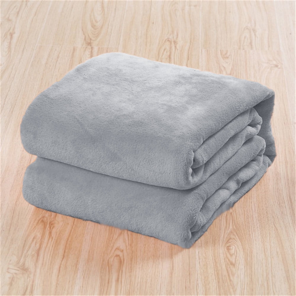 Beppter 1Pc Blanket,Super Soft Warm Solid Warm Micro Plush Fleece ...