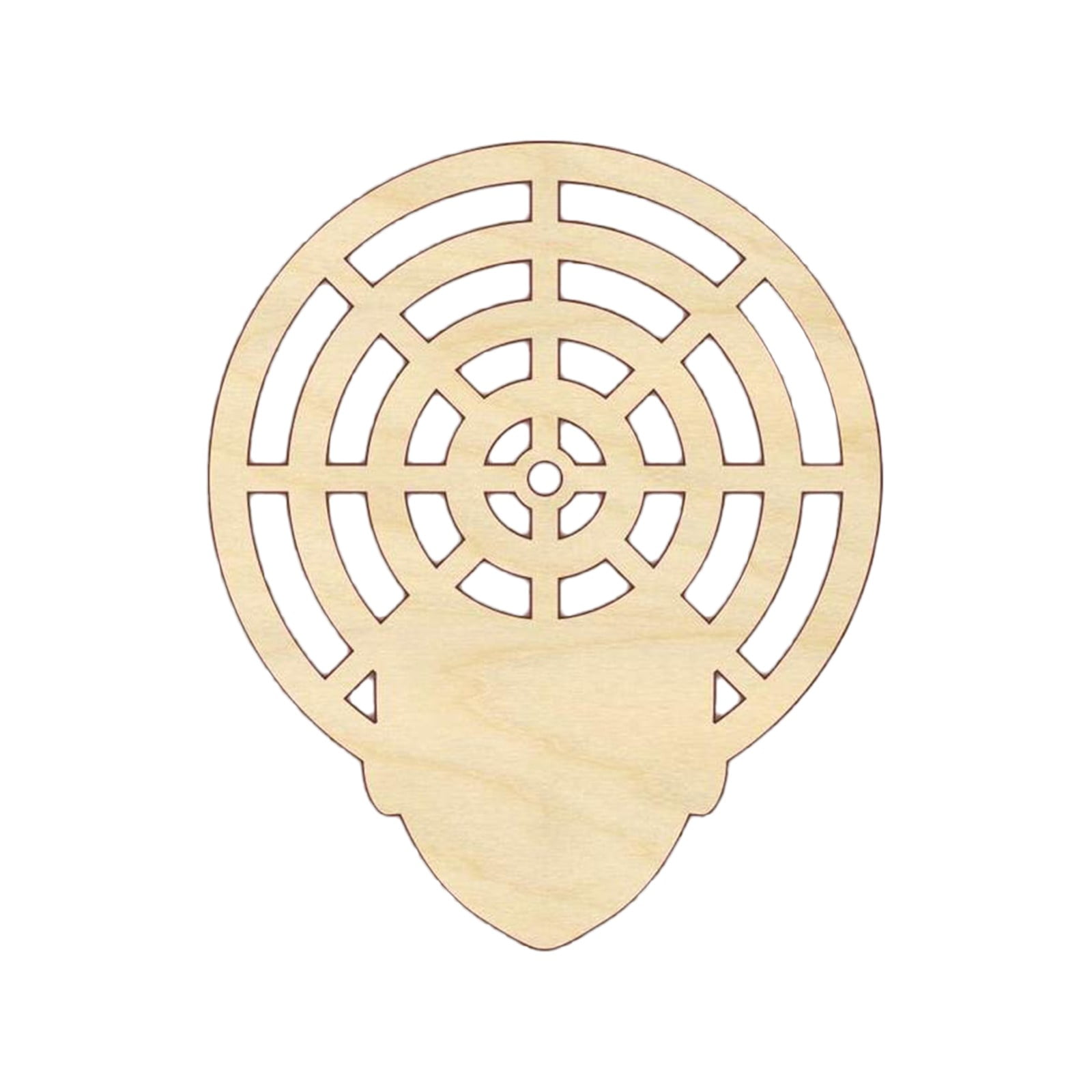 Beppter Earrings Mother's Day Gifts Mother's Day DIY Wooden Crafts Template Woman Head Wreath ...