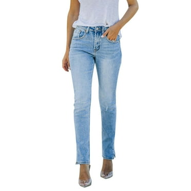Jordache Girls High Rise Baggy Straight Jean, Sizes 5-18 - Walmart.com