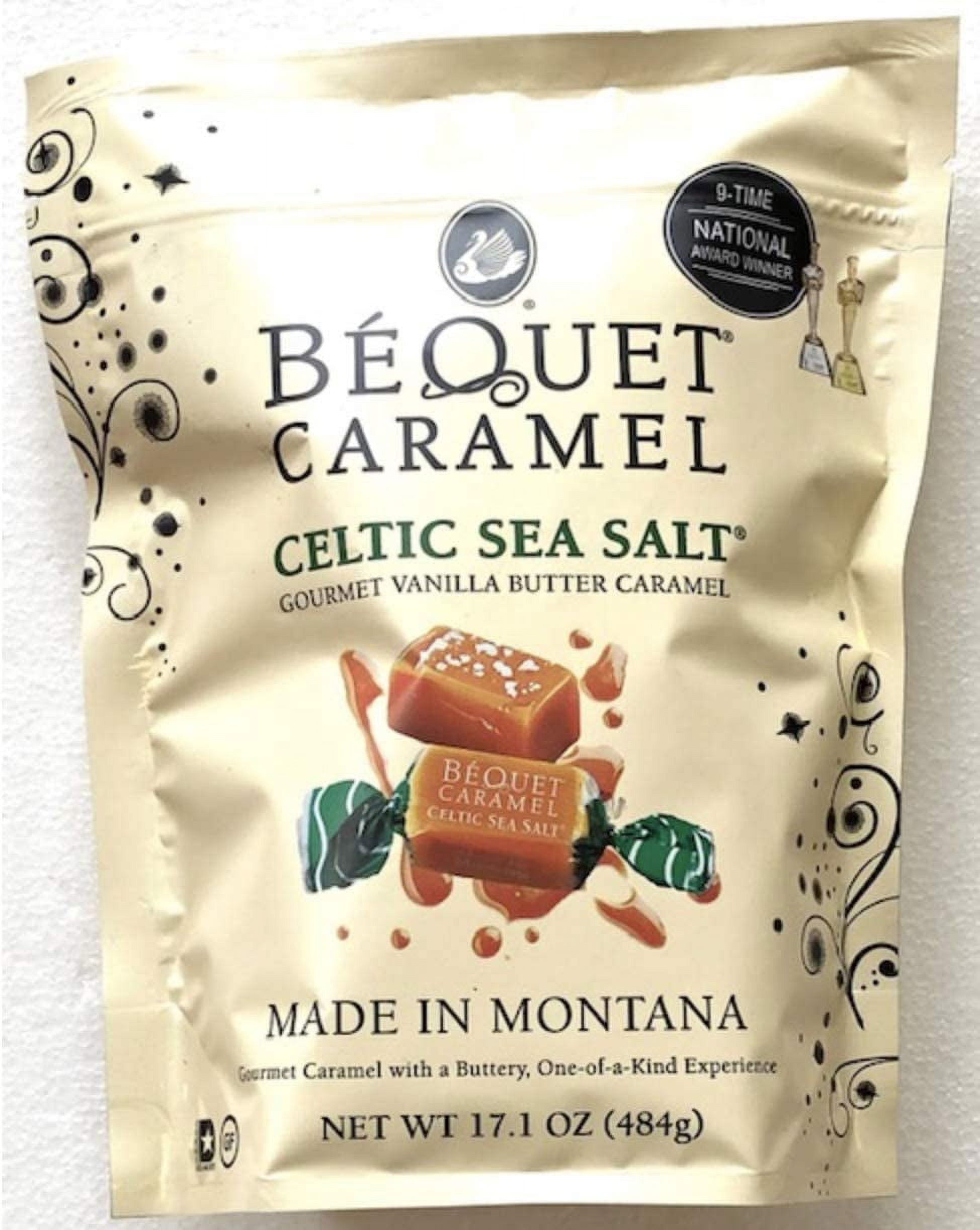Gourmet Vanilla Creme Bequet Caramel Celtic Sea Salt 17.1 oz Bag ...