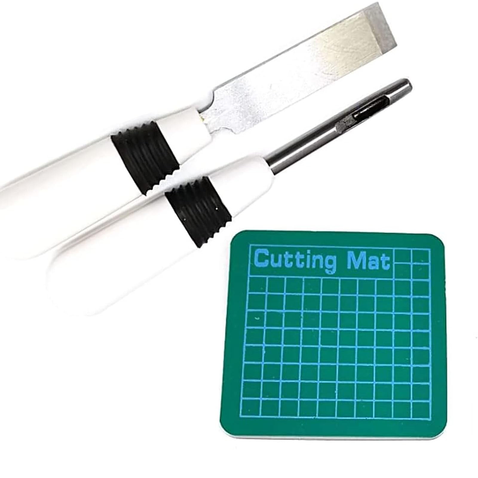 Bequilter Sewing Buttonhole Cutter Set 3 Pieces, Mat Cutter for ...