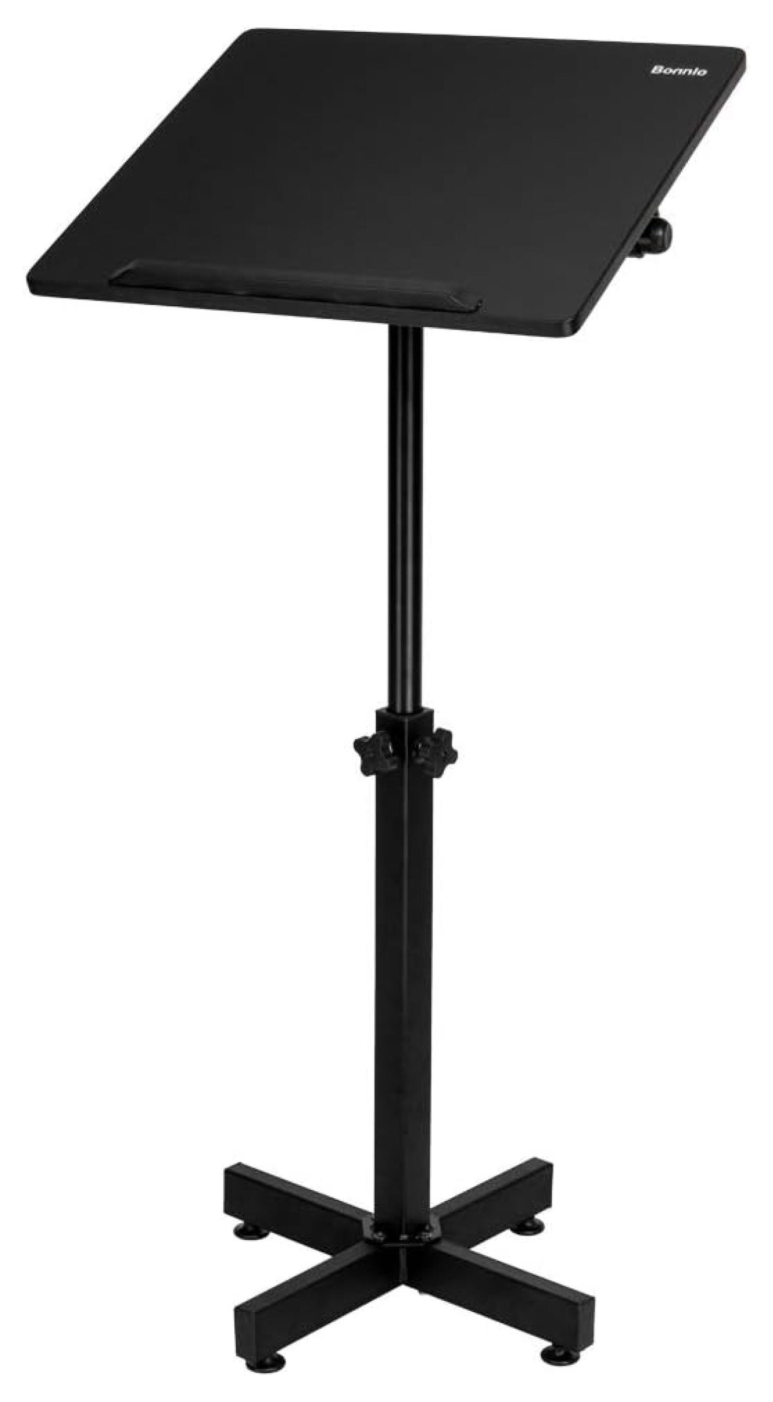 Beran7 Classic Lectern Podium Stand, Height Adjustable Mobile Podium ...