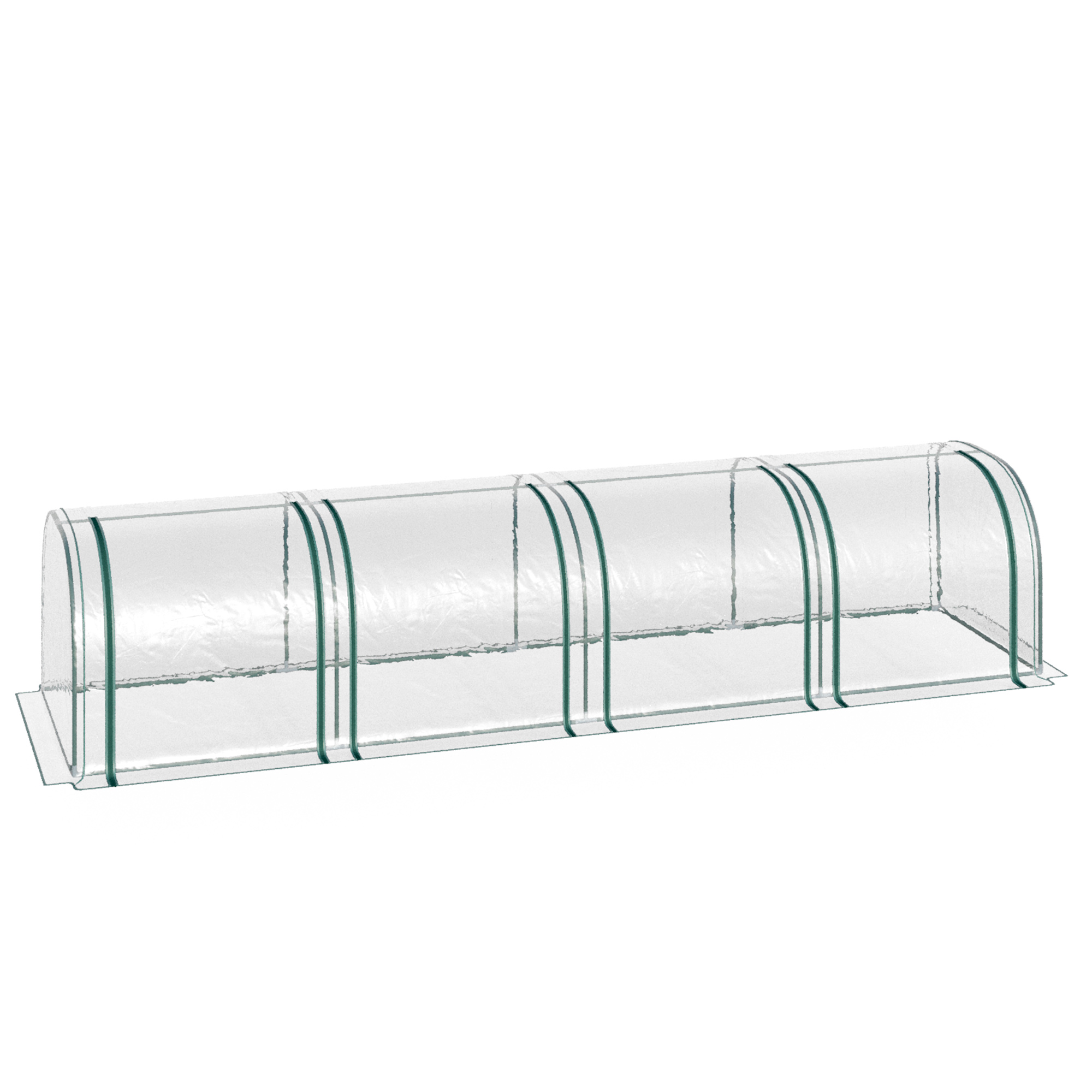 Beran7 Mini Greenhouse, Portable Tunnel Green House with Roll-Up ...