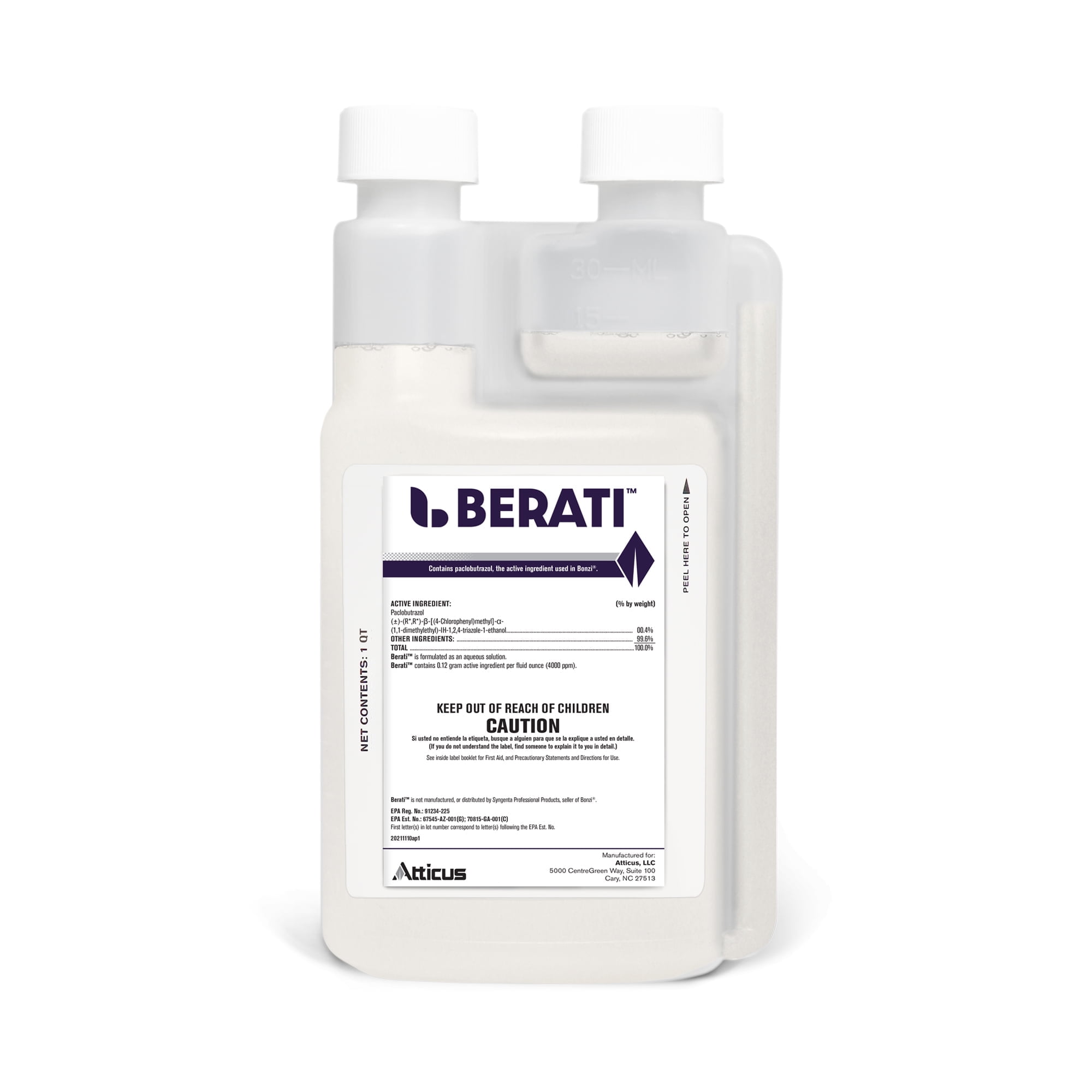 Berati PGR (1 Quart) by Atticus (Compare to Bonzi) - Paclobutrazol ...